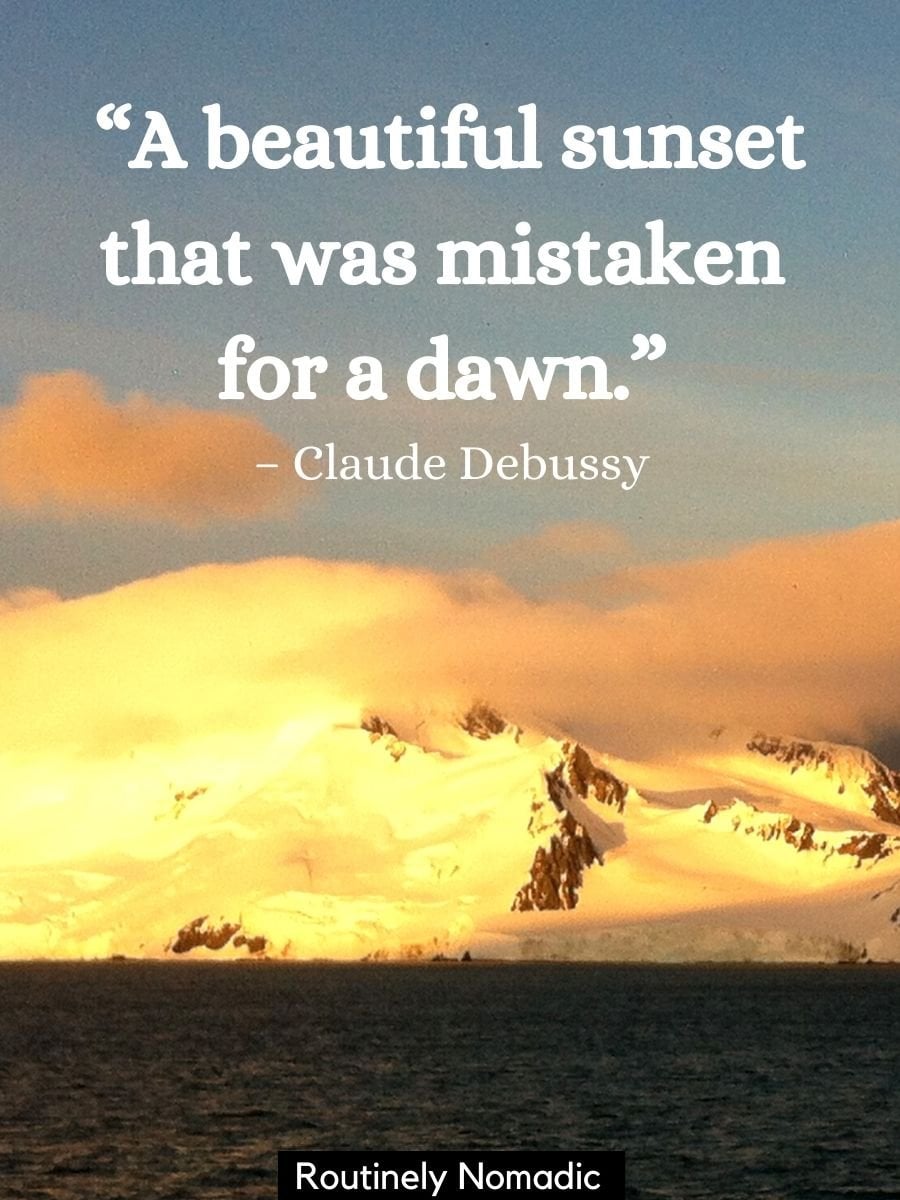 50 Short Beautiful Sunset Quotes Worth Reflecting On - Routinely Shares