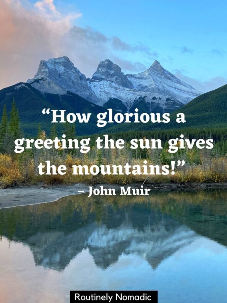 The 25 Best Mountain View Quotes for that Beautiful Nature Aesthetic ...