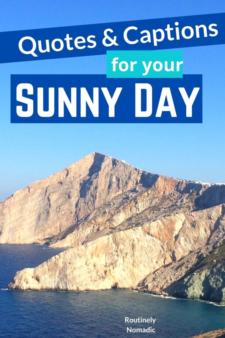 100 Short Sunny Day Quotes and Captions to Brighten Your Day ...