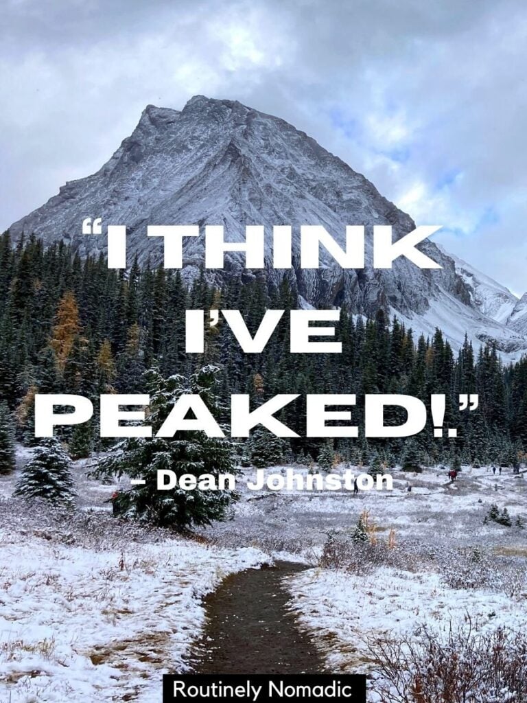 45 Short Funny Mountain Quotes That Will Make You Smile - Routinely Shares