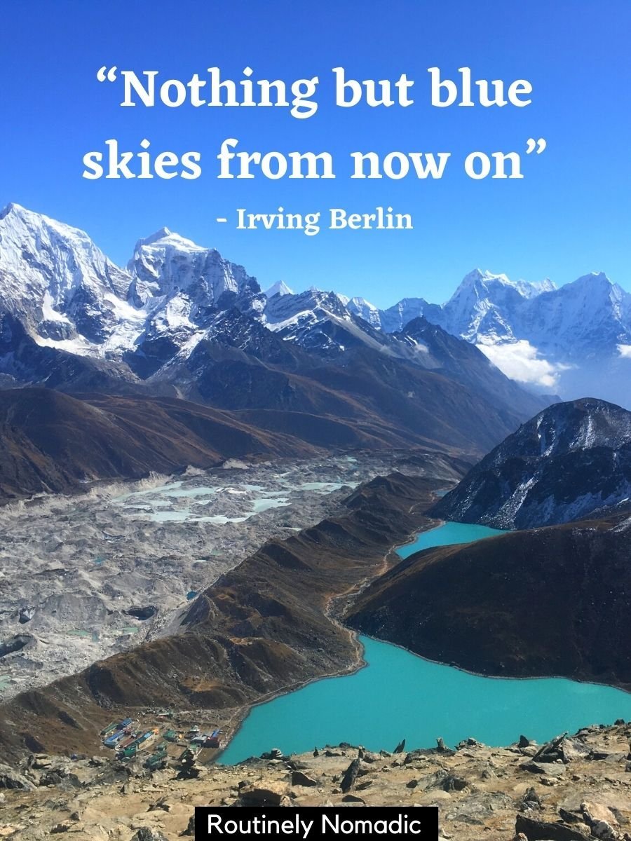 100 Short Aesthetic Blue Quotes for Instagram - Routinely Shares