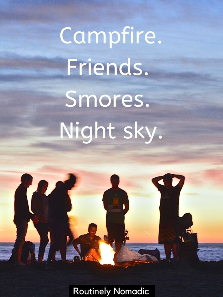 175 Short Camping Quotes for Instagram - Routinely Shares