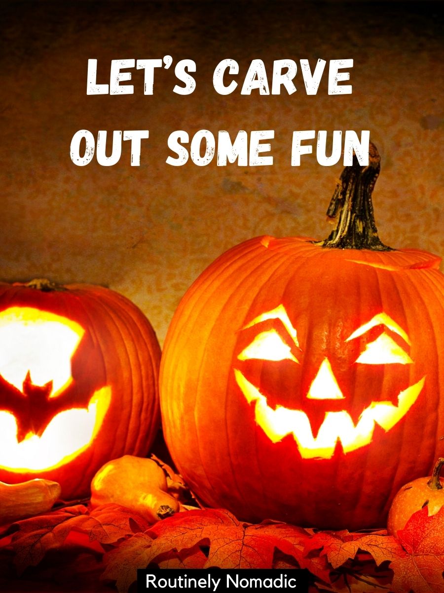 100 Cute Pumpkin Carving Captions for that Fun Halloween Aesthetic ...