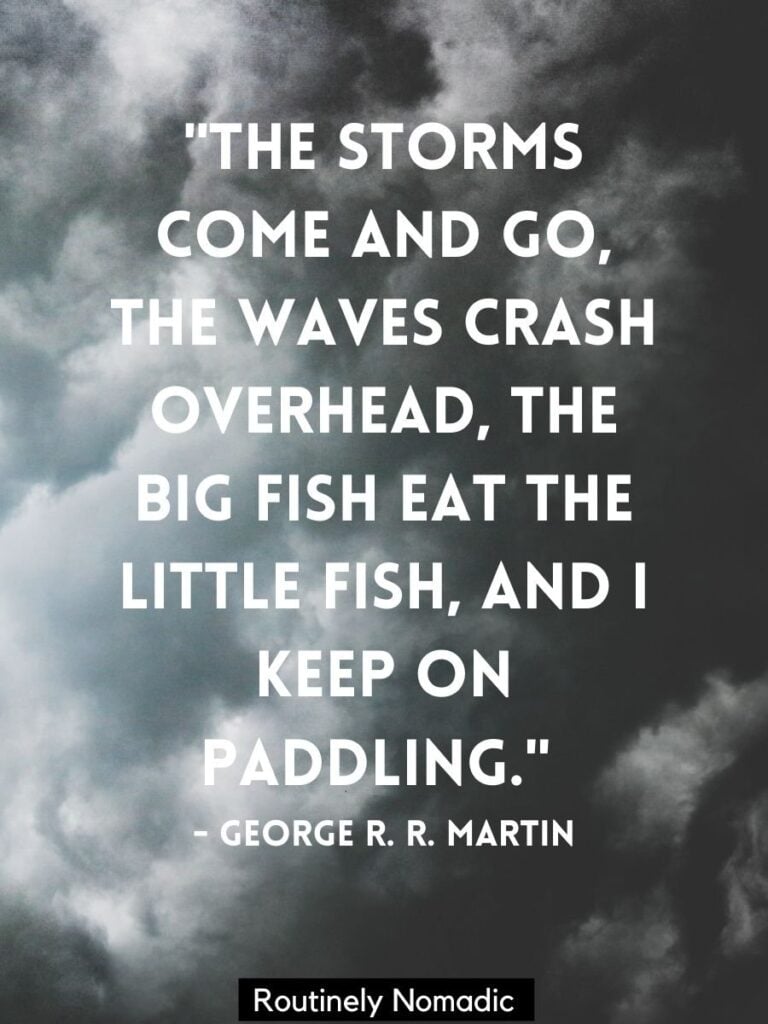 125 Inspiring Storm Quotes for that Dark Clouds Aesthetic - Routinely ...