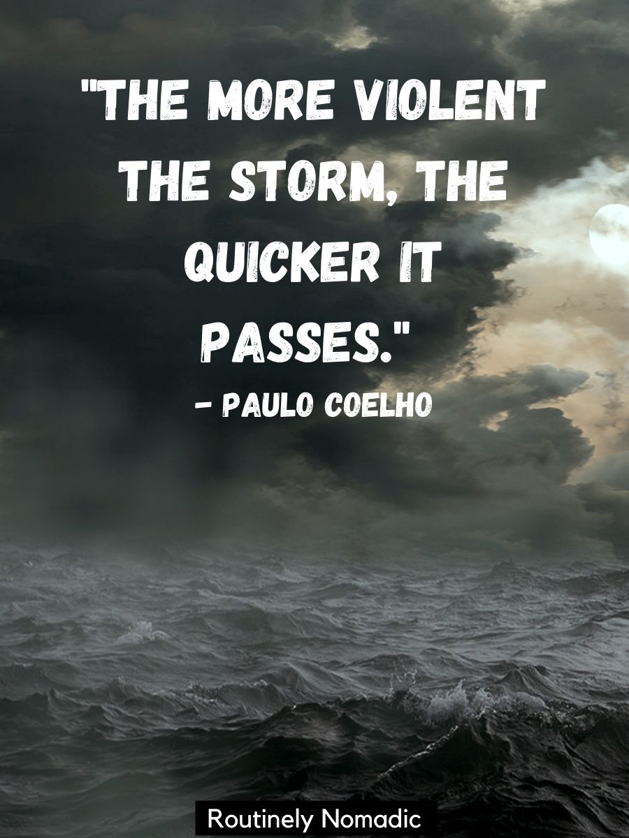 125 Inspiring Storm Quotes for that Dark Clouds Aesthetic - Routinely ...