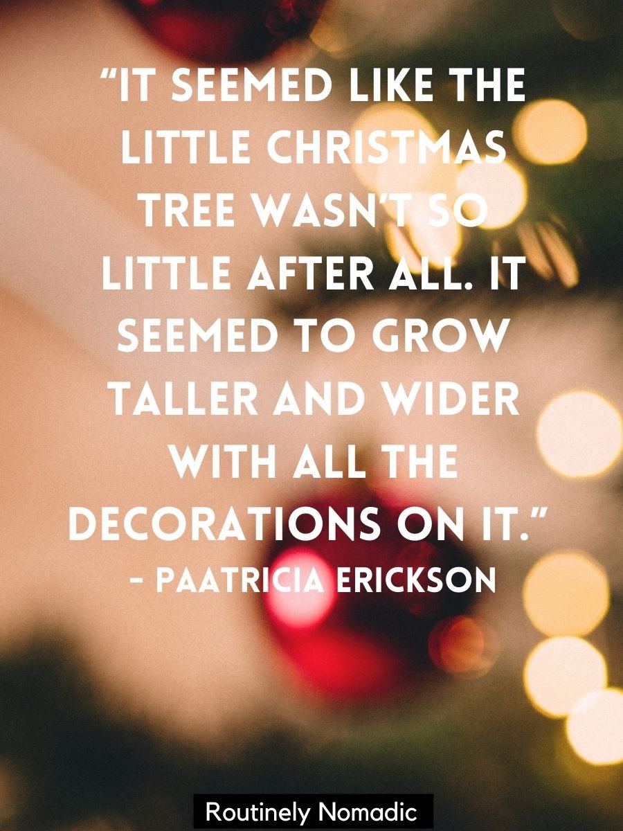 100 Christmas Tree Quotes for that Festive Aesthetic - Routinely Shares