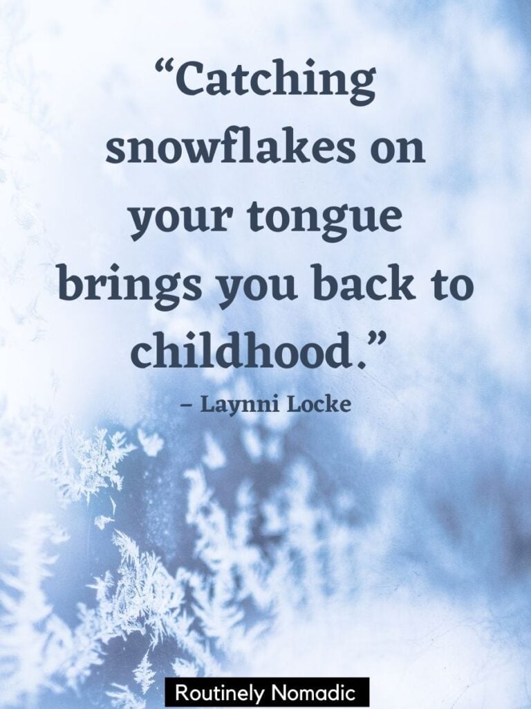 100 Short Winter Quotes for that Cold Weather Aesthetic - Routinely Shares