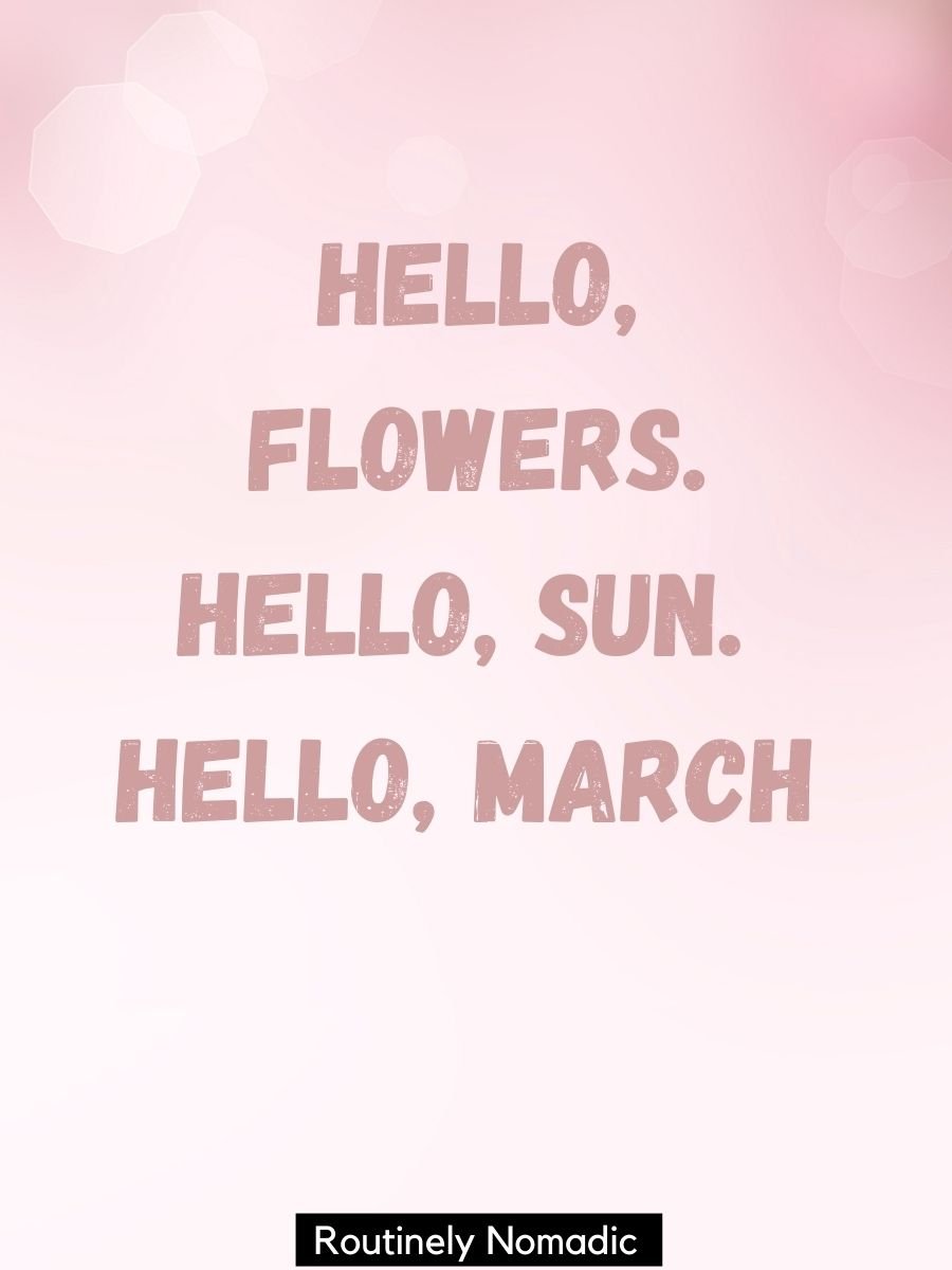 The 150 Best March Letter Board Quotes and Sayings - Routinely Shares