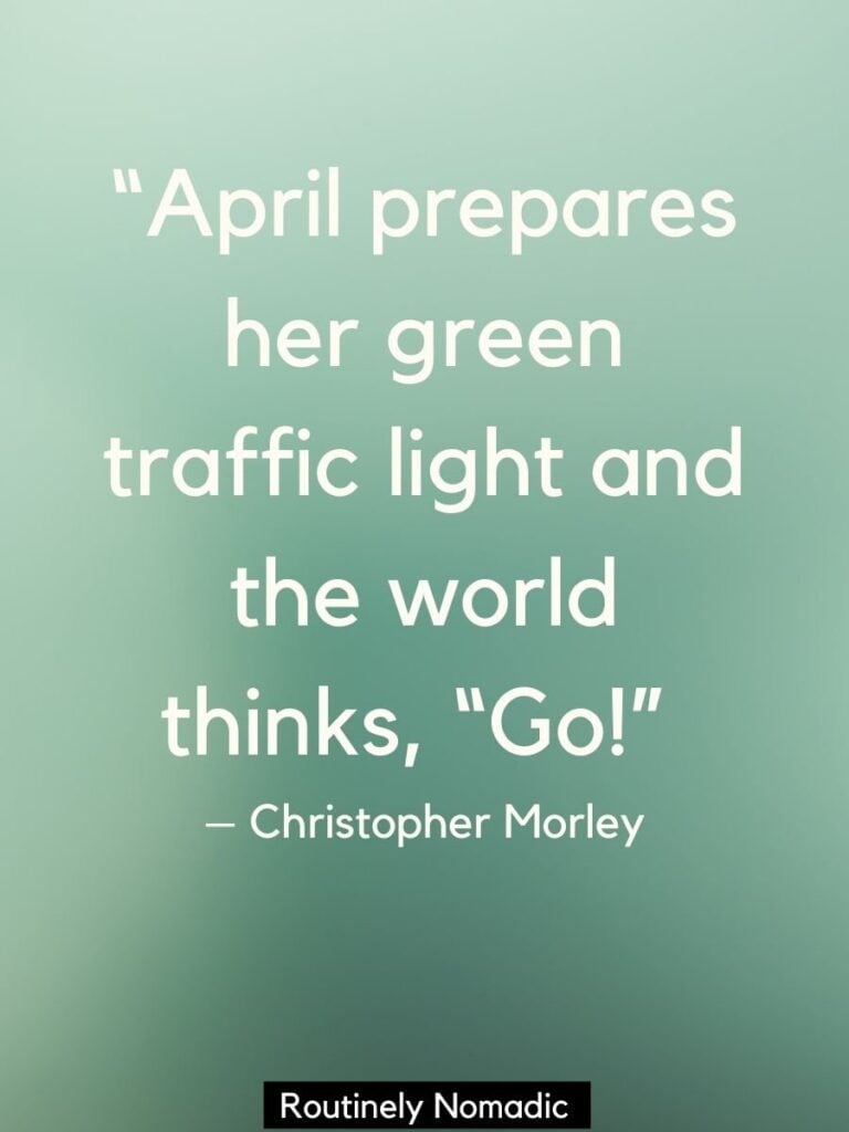 100 Welcome April Quotes for When You are Happy to Say Hello to Spring ...
