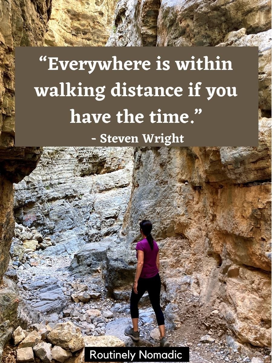 100 Walking Quotes for that Inspiration to Keep Moving - Routinely Shares