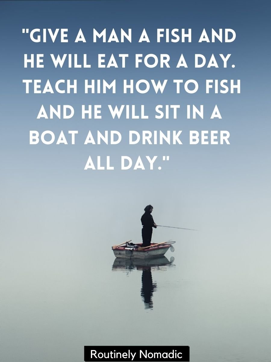 100 Funny Fishing Quotes That Will Reel-y Make You Laugh - Routinely Shares