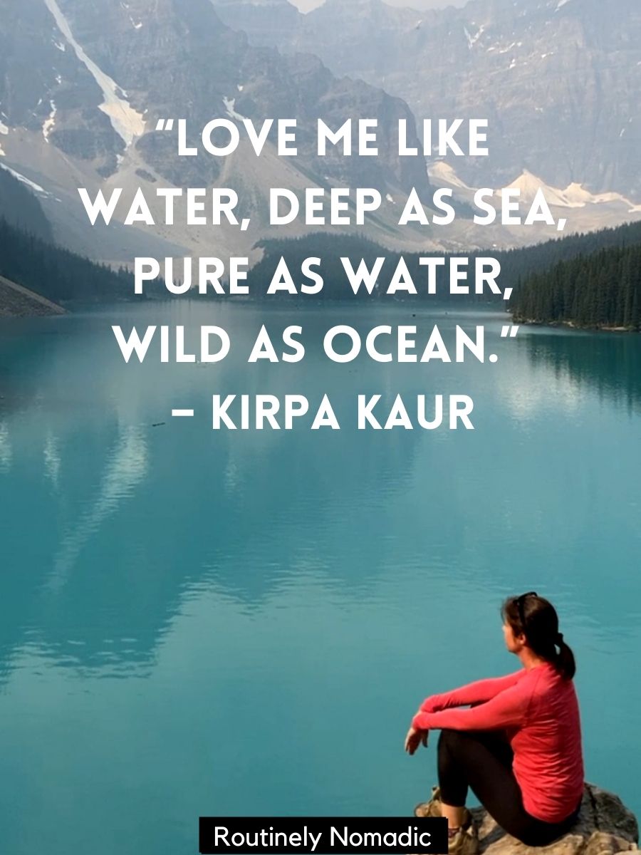 100 Inspiring Short Water Quotes for those Who Love Nature - Routinely ...