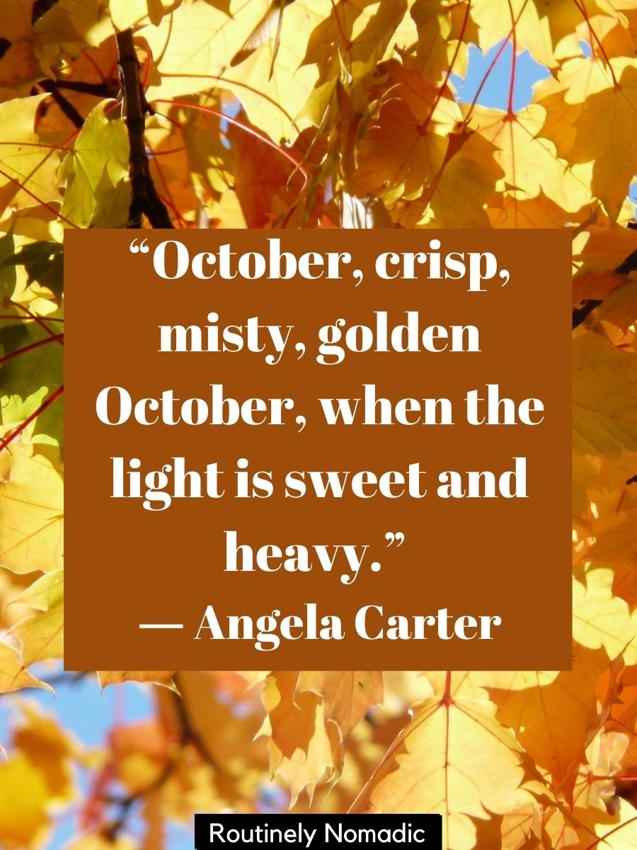 100 Hello October Quotes for When You are Happy to Welcome a New Month ...