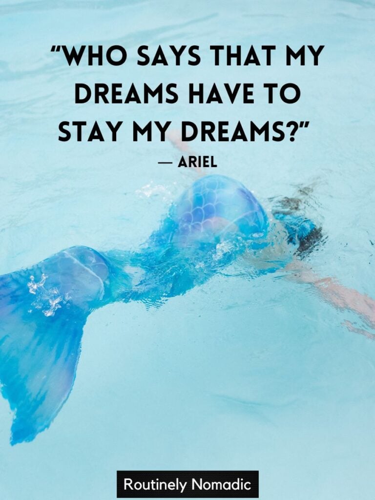 115 Inspirational Mermaid Quotes for that into the Blue Aesthetic ...