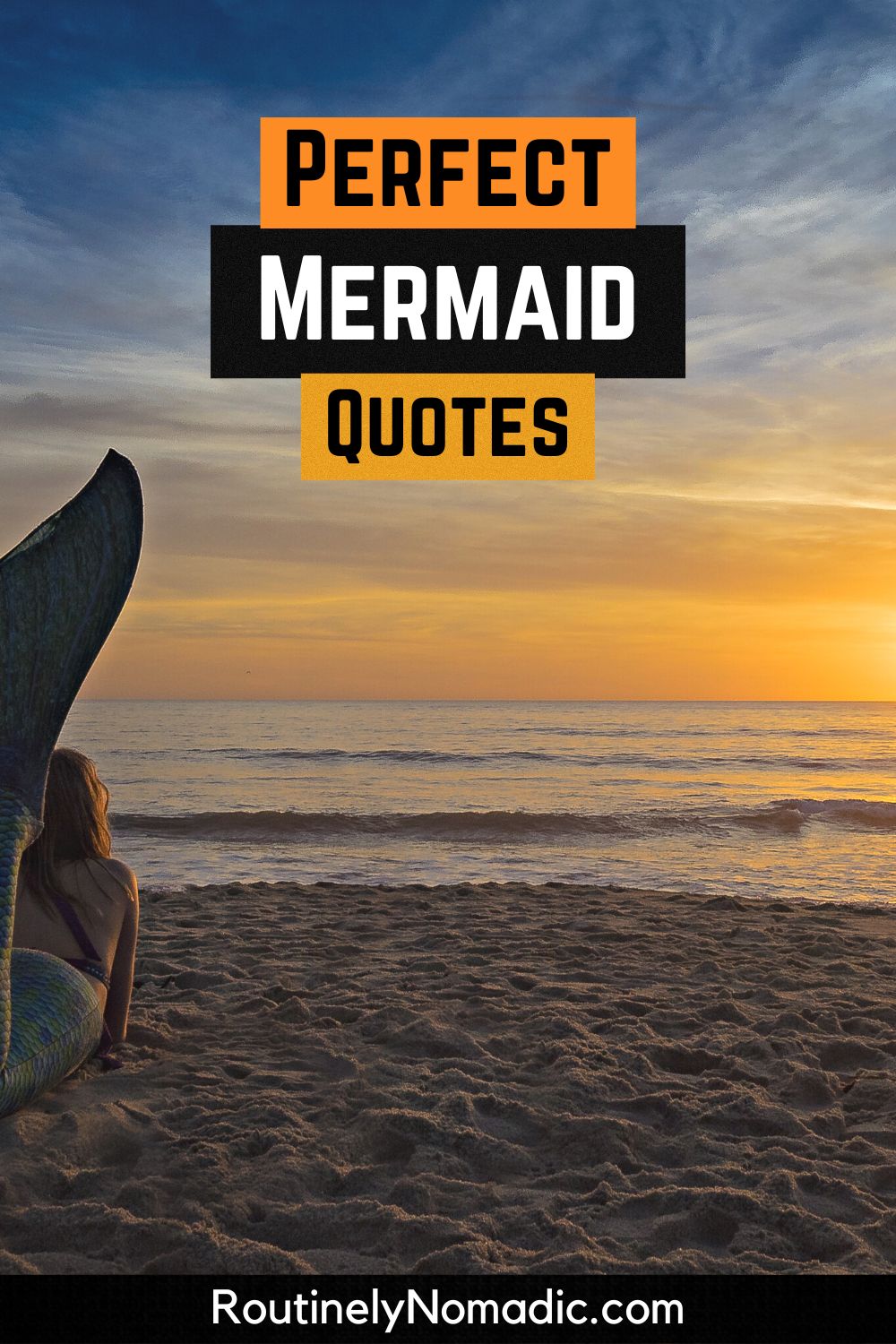 115 Inspirational Mermaid Quotes for that into the Blue Aesthetic ...