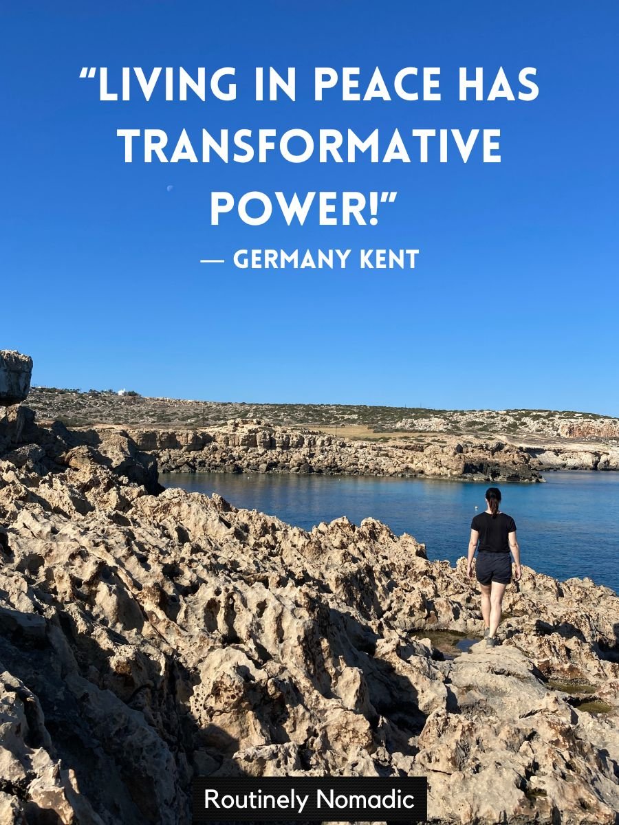 100 Short Finding Peace Quotes for that Letting Go Aesthetic ...