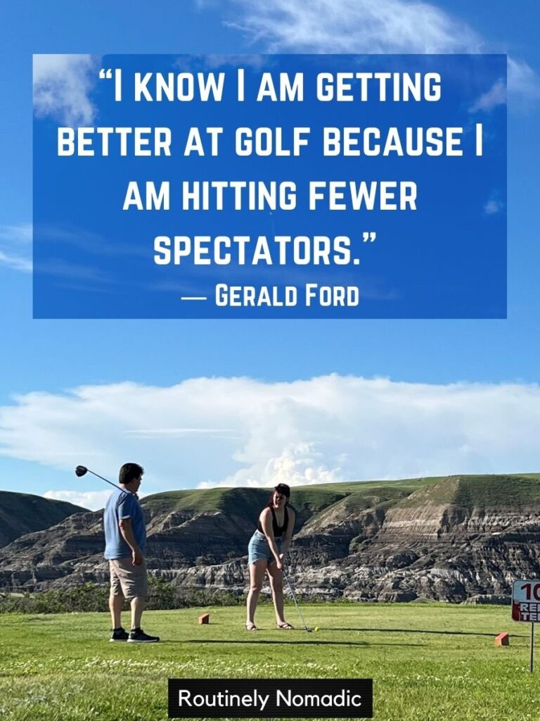 75 Un-fore-gettablely Funny Golf Quotes - Routinely Shares