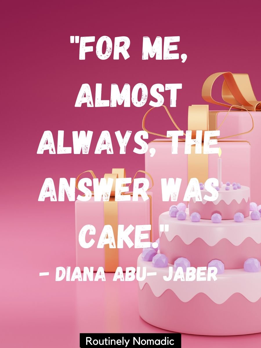 100 Best Birthday Cake Quotes, Messages and Wishes - Routinely Shares