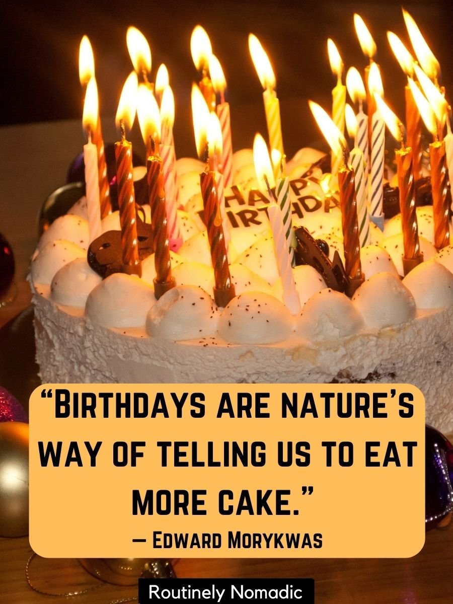 100 Best Birthday Cake Quotes, Messages and Wishes - Routinely Shares