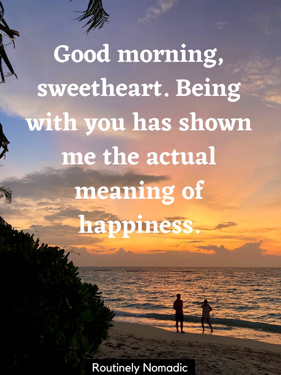 Cute, Sweet and Romantic Good Morning Messages for Him or Her ...