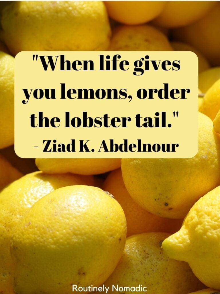 100 Inspiring and Funny When Life Gives You Lemons Quotes - Routinely ...