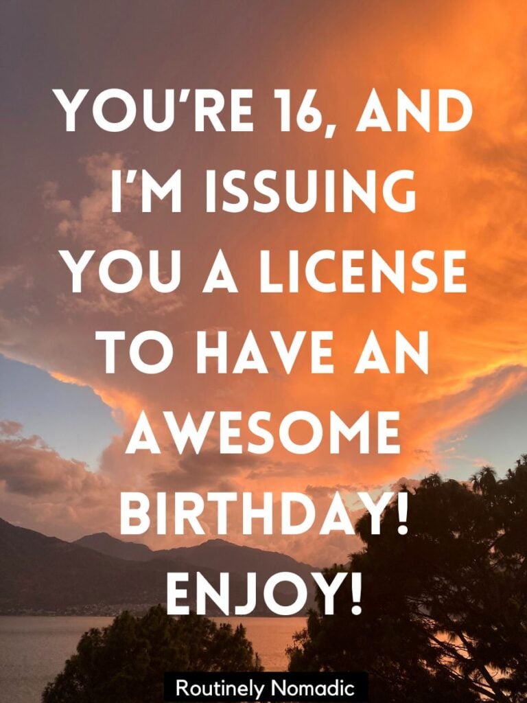 100 Best Happy 16th Birthday Wishes for that Perfect Birthday Message ...