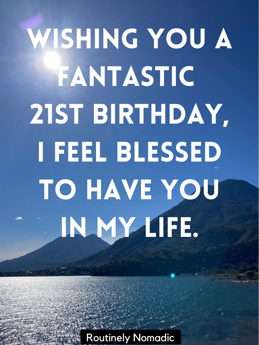 100 Happy 21st Birthday Wishes for that Perfect HBD Message - Routinely ...