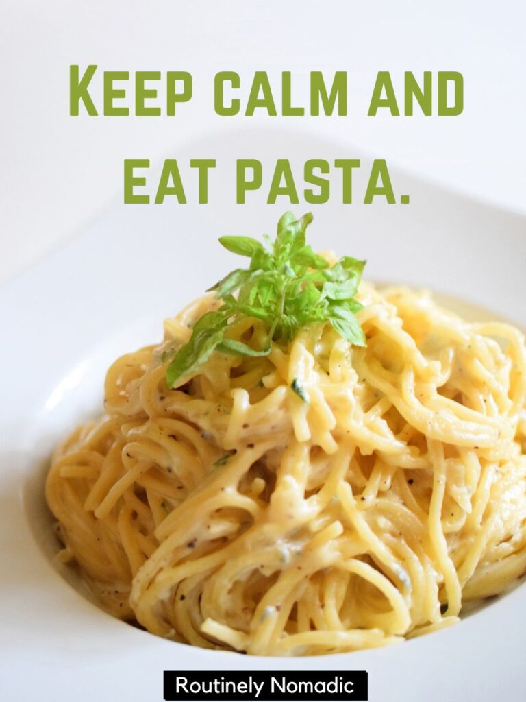 125 Tasty Pasta Captions for Instagram - Routinely Shares