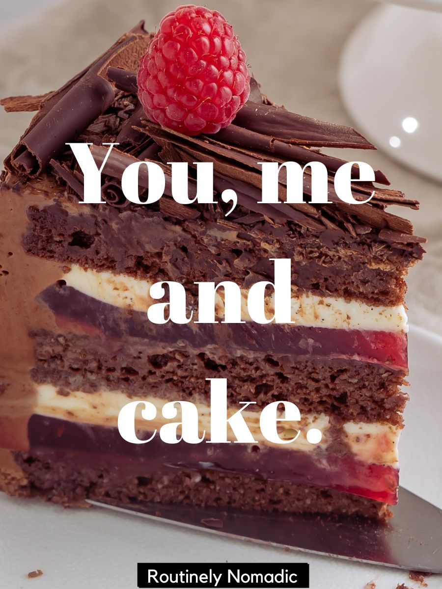 100 Cake Captions For Those Tasty Moments Routinely Shares