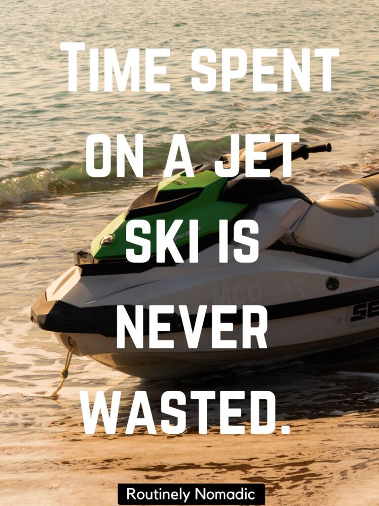 100 Jet Ski Captions for Fun Times on the Water - Routinely Shares