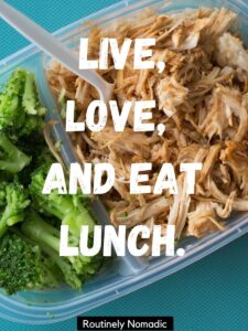 115 Short Lunch Quotes for Instagram - Routinely Shares