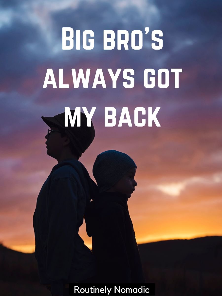 175 Short Brother Quotes for Instagram for that Brotherly Aesthetic ...