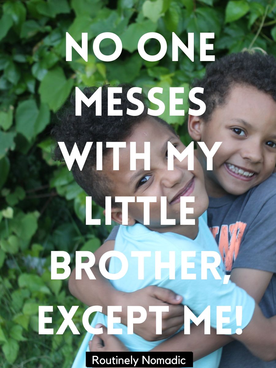 175 Short Brother Quotes for Instagram for that Brotherly Aesthetic ...