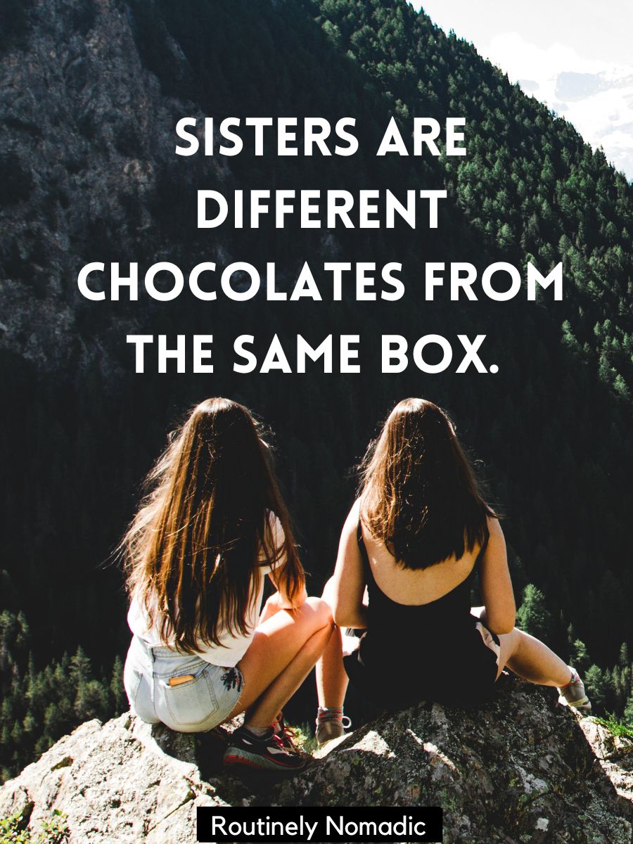 The 130 Best Sister Captions for Instagram for That Sibling Bond - Routinely Shares