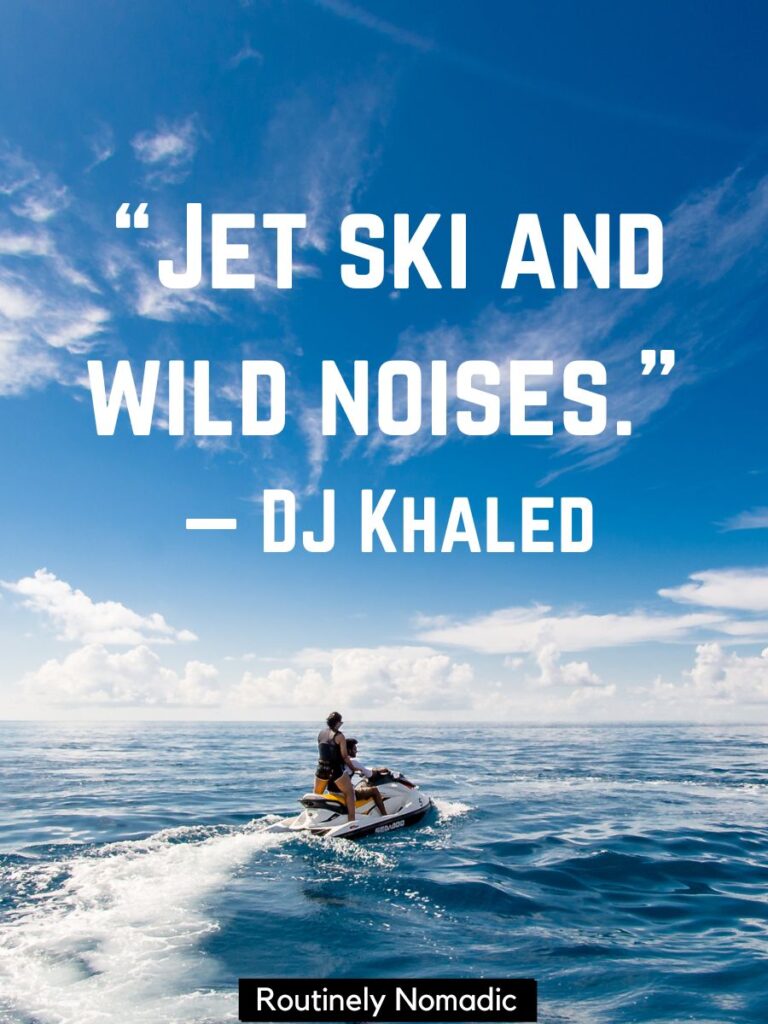 100 Jet Ski Captions for Fun Times on the Water - Routinely Shares