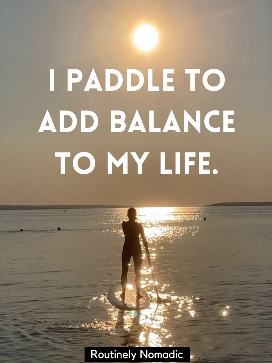 125 Paddle Board Captions for Time on the Water - Routinely Shares