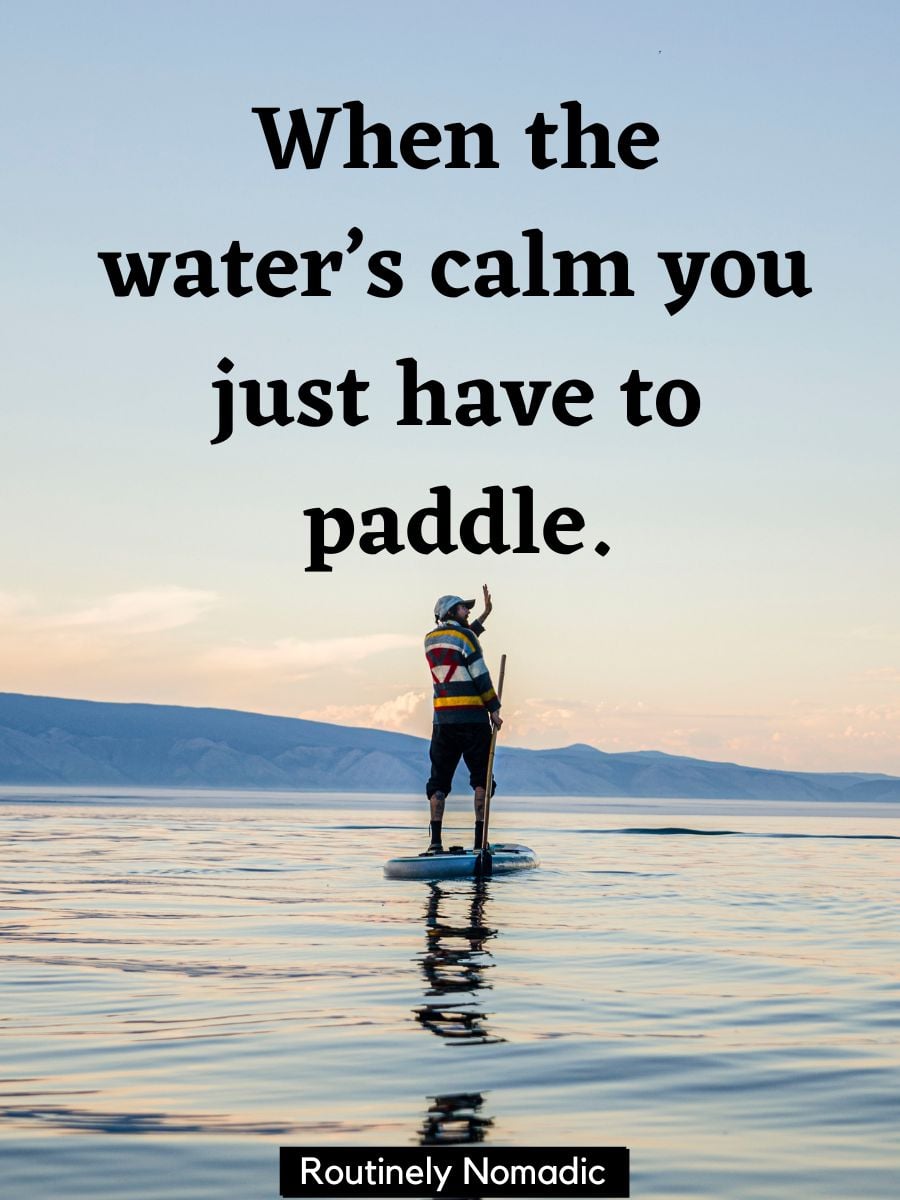 125 Paddle Board Captions for Time on the Water - Routinely Shares