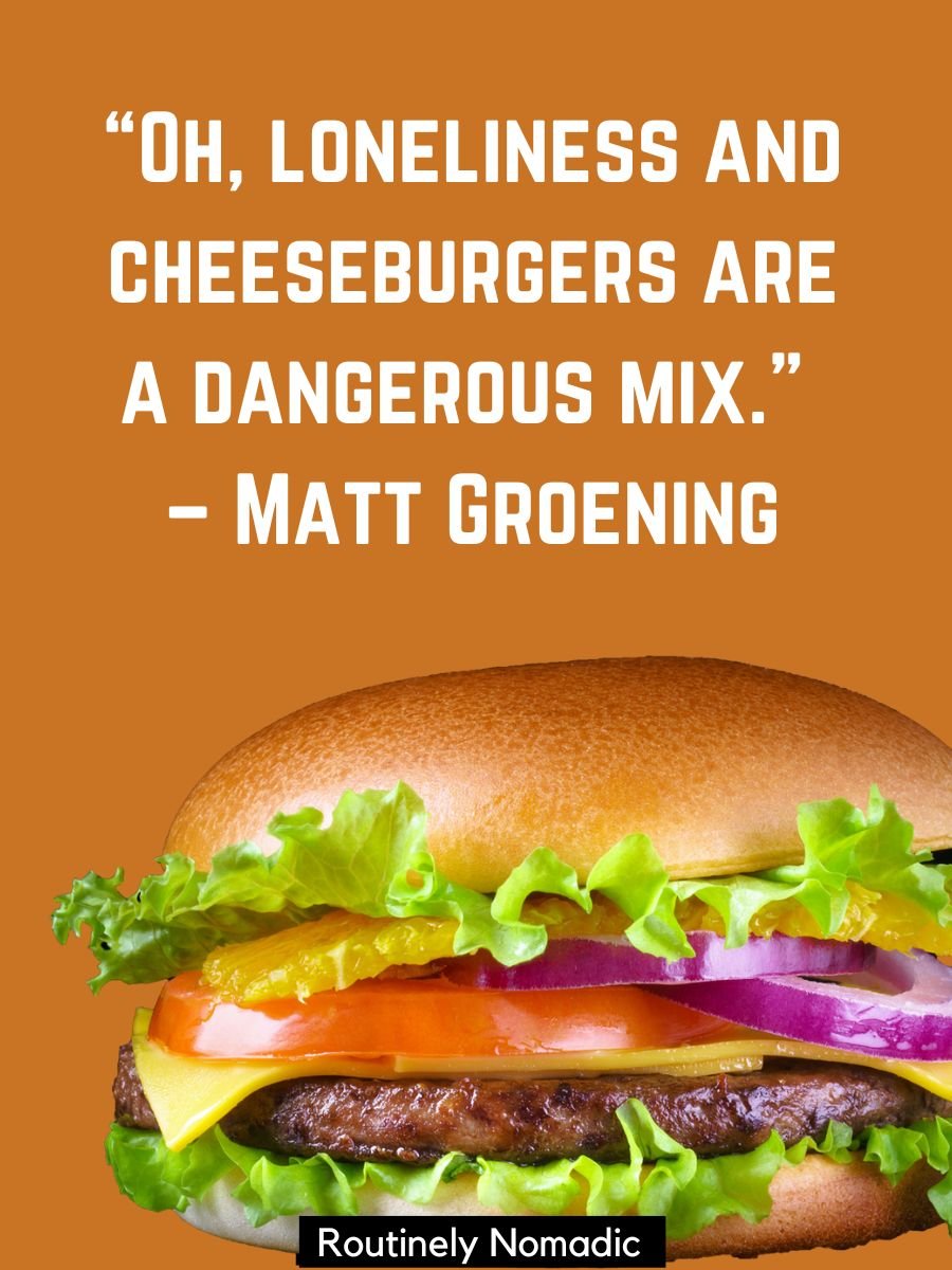 135 Best Burger Captions, Quotes and Puns for Instagram - Routinely Shares