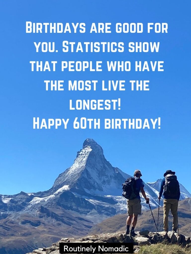 100 Happy 60th Birthday Wishes for Family and Friends - Routinely Shares