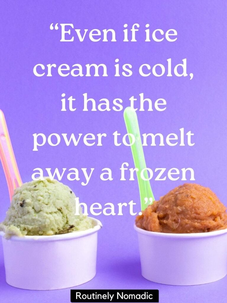 145 Short Ice Cream Quotes for Instagram for that Sweet Aesthetic ...