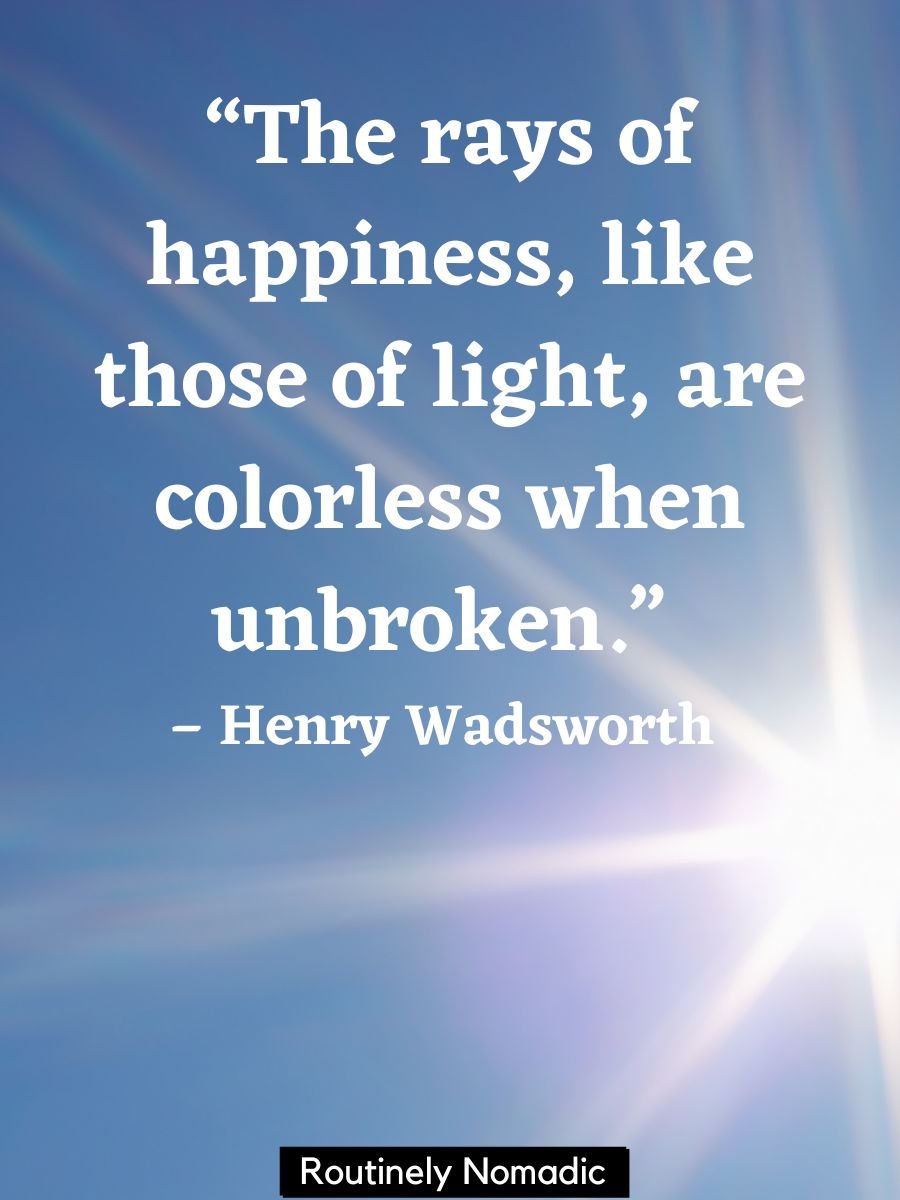 100 Short Light Quotes for that Inspirational Aesthetic - Routinely Shares