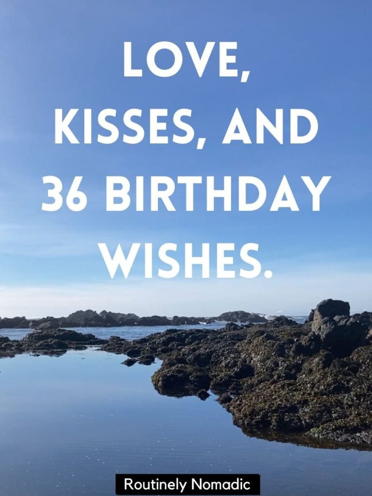 100 Short Happy 36th Birthday Quotes and Wishes - Routinely Shares