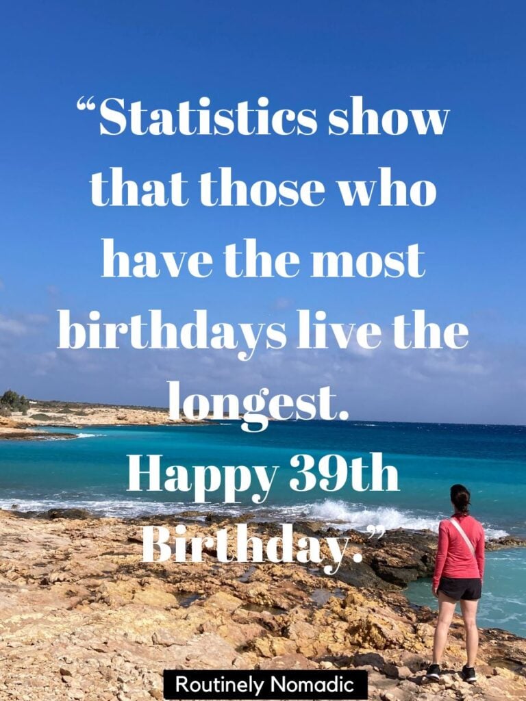 100 Short Happy 39th Birthday Quotes and Wishes - Routinely Shares