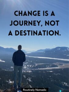 100 Inspiring Change Captions for Your Life or Mood - Routinely Shares