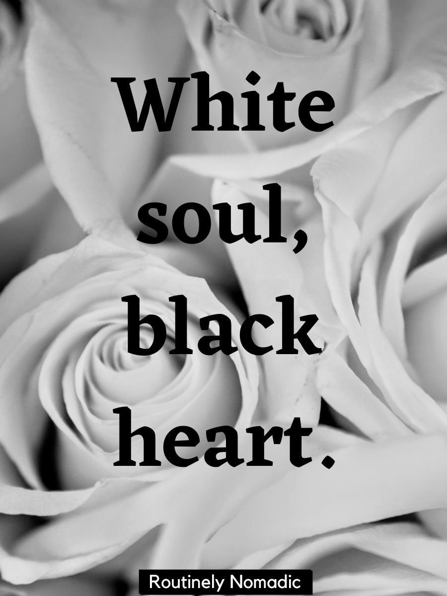 Black And White Captions