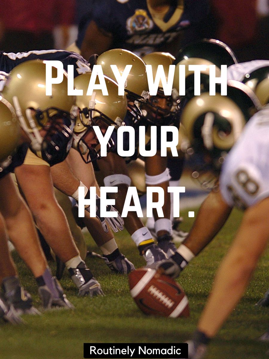 125 Best Football Captions for Game Day - Routinely Shares