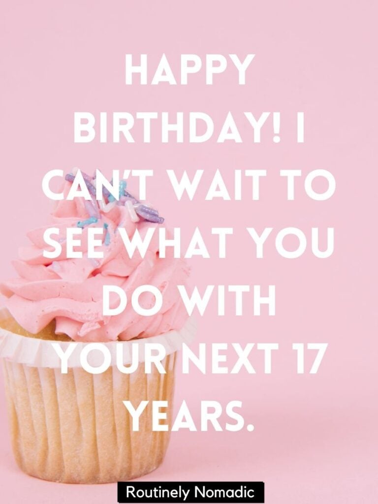 100 Happy 17th Birthday Wishes for that Perfect HBD Message - Routinely ...