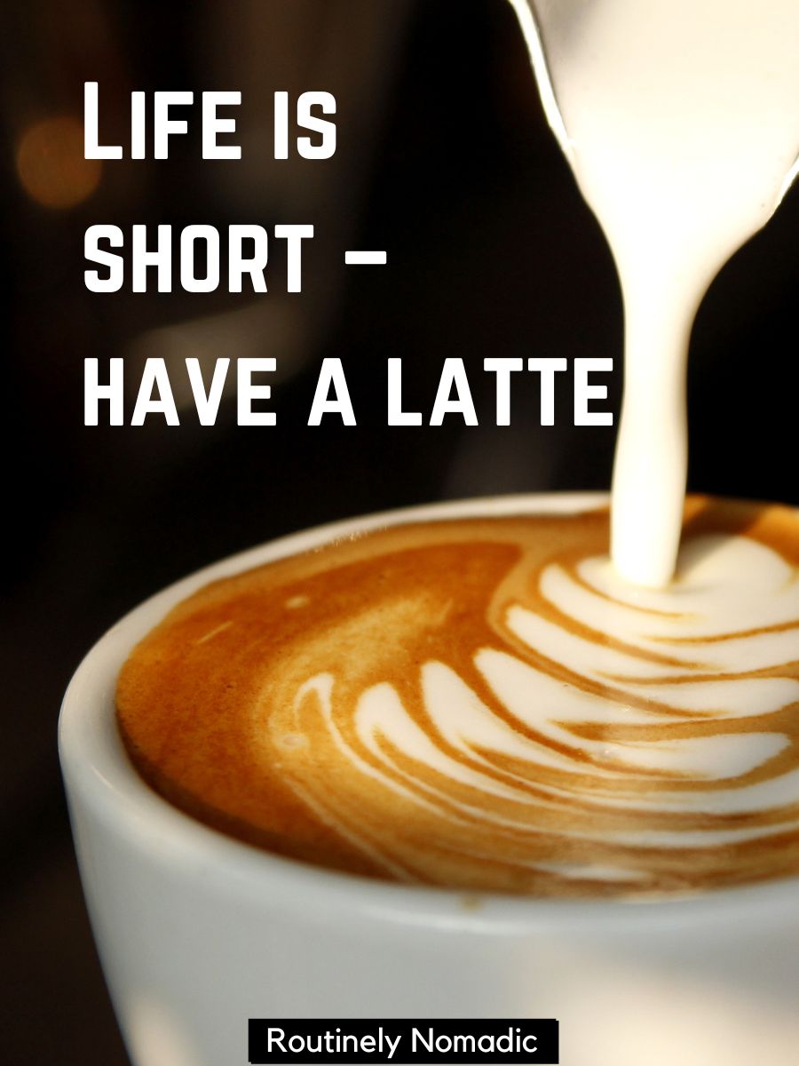 100 Latte Captions for that Extra Boost - Routinely Shares