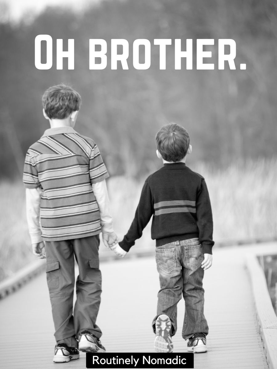 175 Short Brother Quotes for Instagram for that Brotherly Aesthetic ...