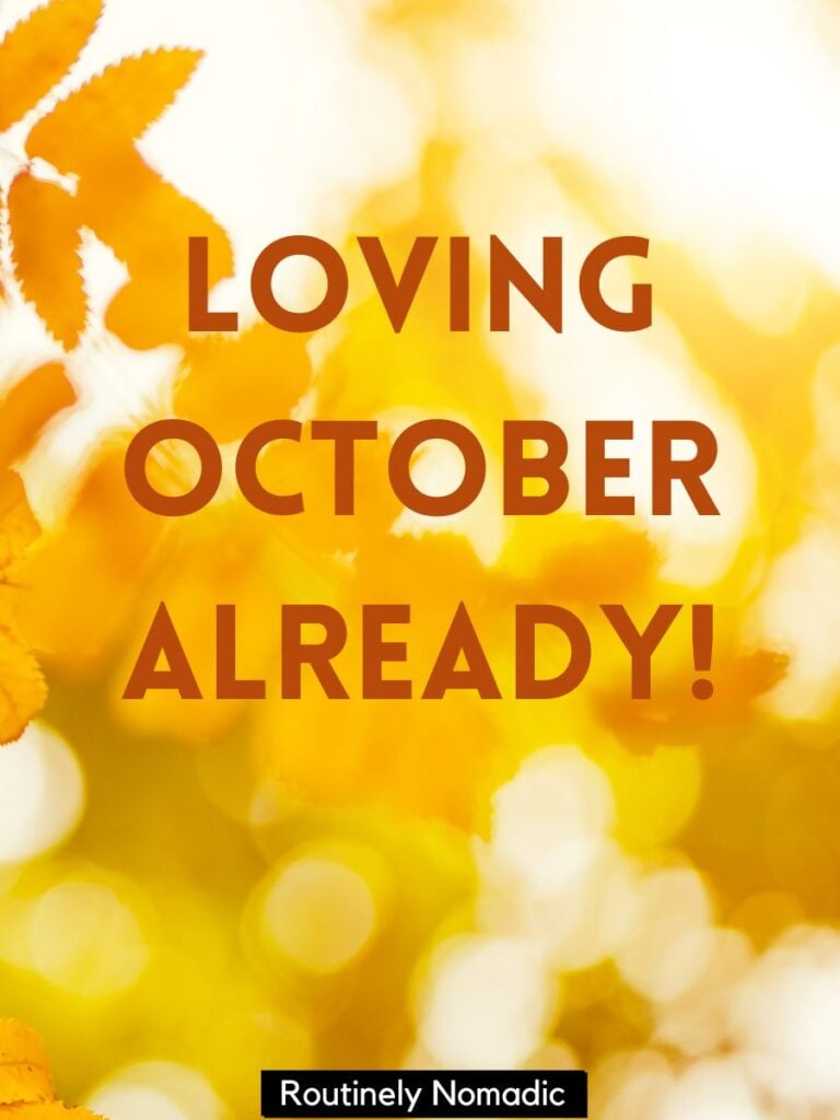 100 Best Hello October Captions for Instagram - Routinely Shares